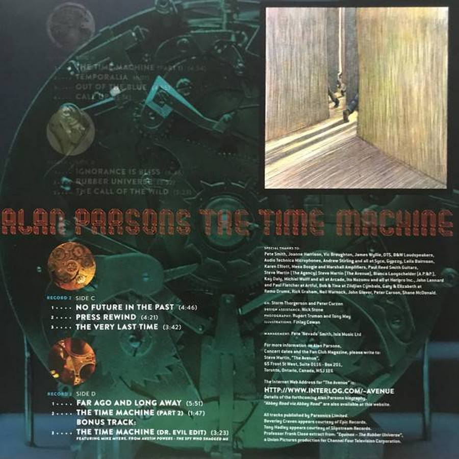 Alan Parsons – The Time Machine (2LP) - Купить виниловую пластинку