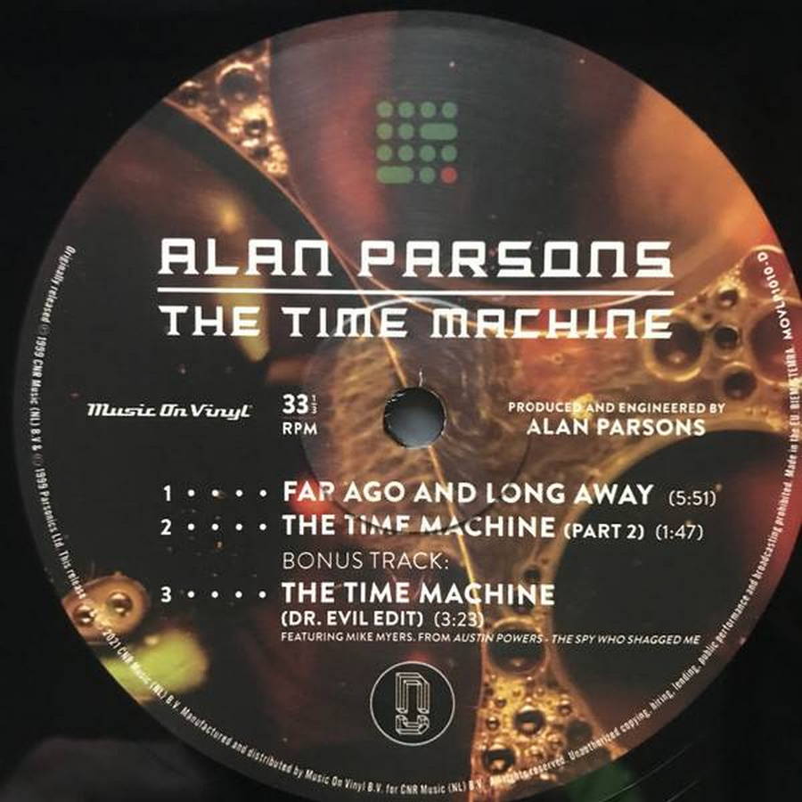 Alan Parsons – The Time Machine (2LP) - Купить виниловую пластинку