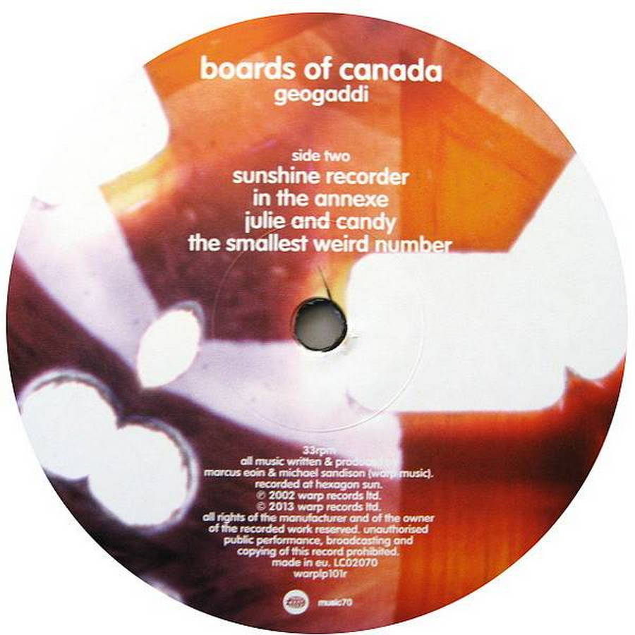 Boards Of Canada – Geogaddi (3LP) - Купить виниловую пластинку