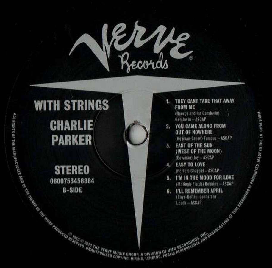 Charlie Parker With Strings – Charlie Parker - Купить виниловую пластинку