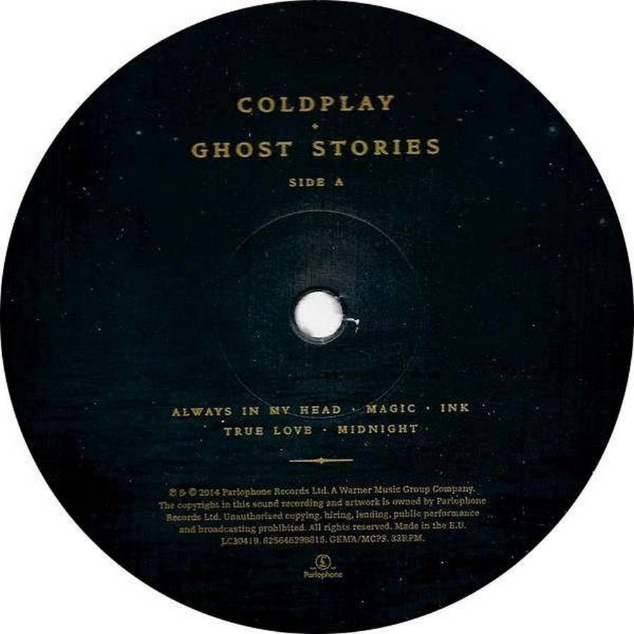 Coldplay – Ghost Stories - Купить виниловую пластинку