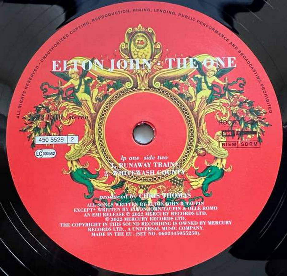 Elton John – The One Remastered 2022 Edition - Купить виниловую пластинку