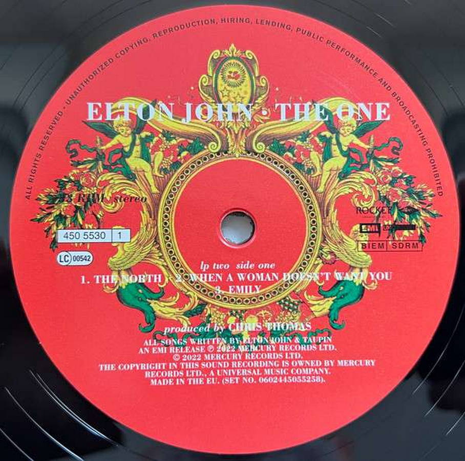 Elton John – The One Remastered 2022 Edition - Купить виниловую пластинку