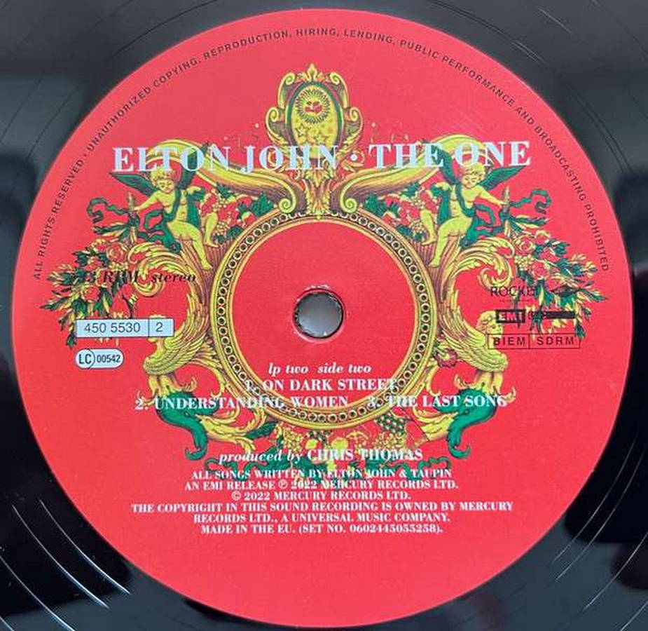Elton John – The One Remastered 2022 Edition - Купить виниловую пластинку