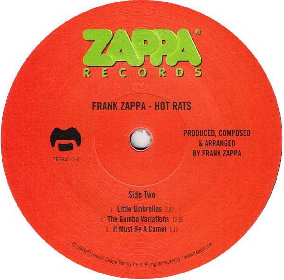 Frank Zappa – Hot Rats - Купить виниловую пластинку