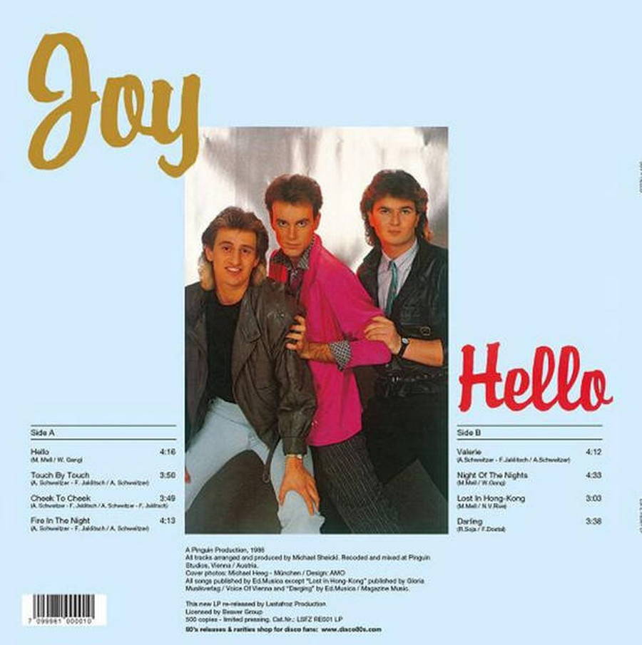 Joy – Hello - Купить виниловую пластинку