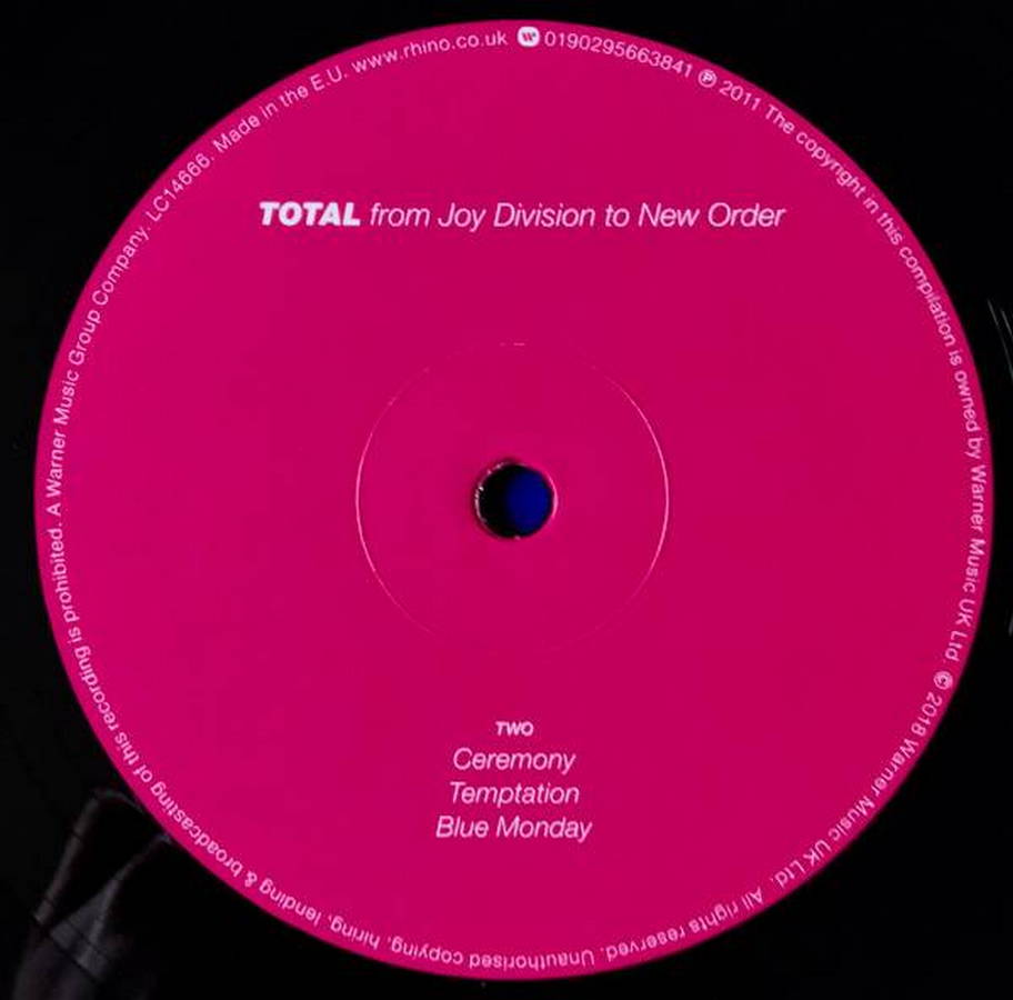 Joy Division-New Order – Total From Joy Division To New Order - Купить ...