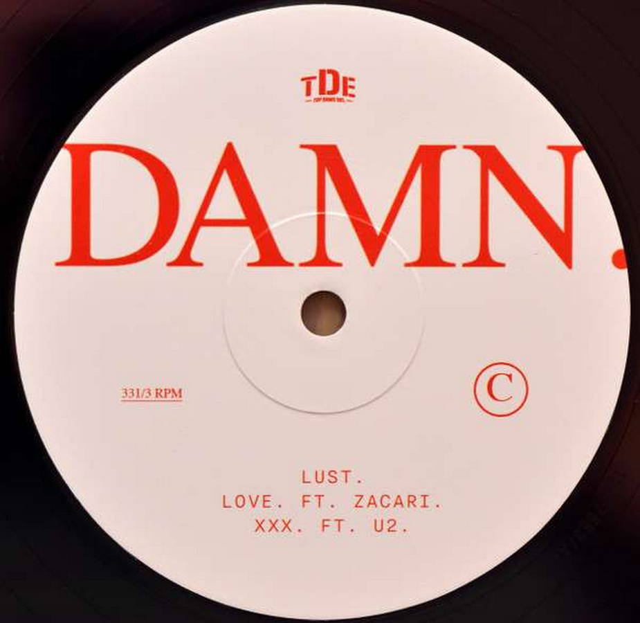Kendrick Lamar – Damn. (2 LP) - Купить виниловую пластинку