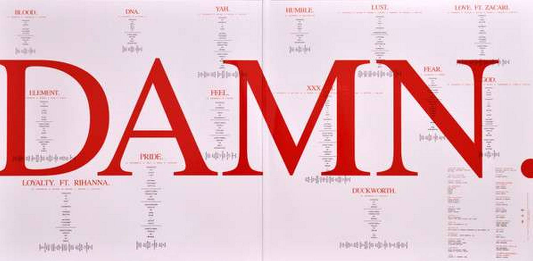 Kendrick Lamar – Damn. (2 LP) - Купить виниловую пластинку