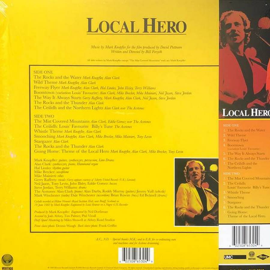 Mark Knopfler – Local Hero - Купить виниловую пластинку