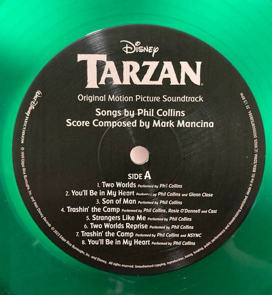 Ph. Collins, M. Mancina – Tarzan-Soundtrack (green) - Купить виниловую ...