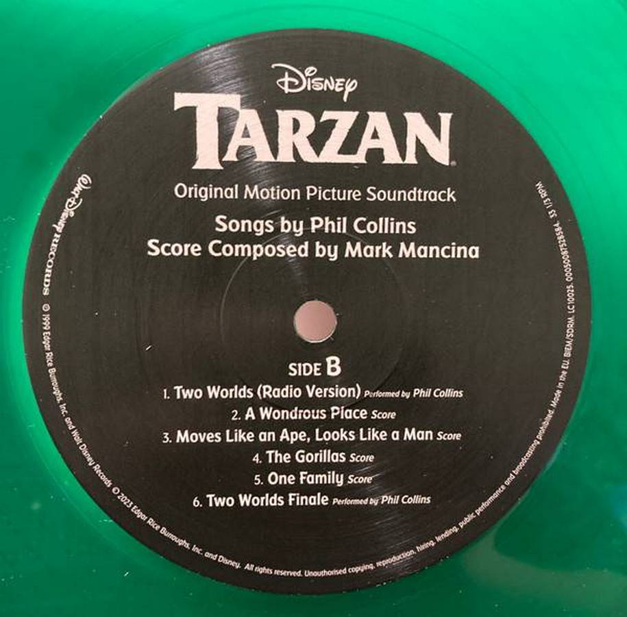 Ph. Collins, M. Mancina – Tarzan-Soundtrack (green) - Купить виниловую ...