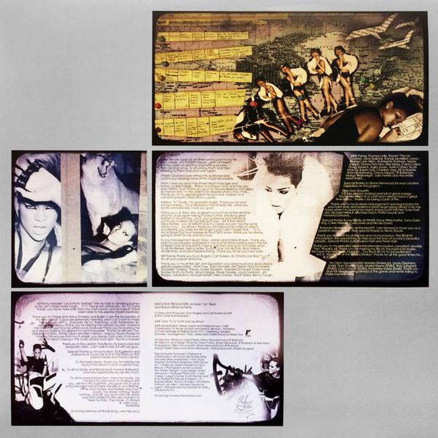 Rihanna – Rated R (2LP) - Купить виниловую пластинку