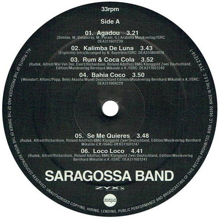 Saragossa Band – The Party Mix - Купить виниловую пластинку