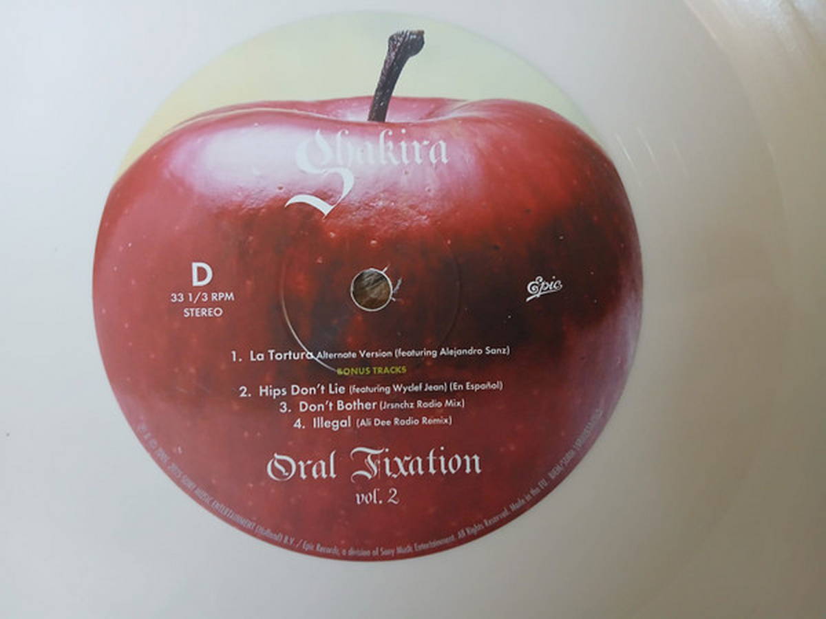 Shakira – Oral Fixation Vol. 2 (2LP bone) - Купить виниловую пластинку