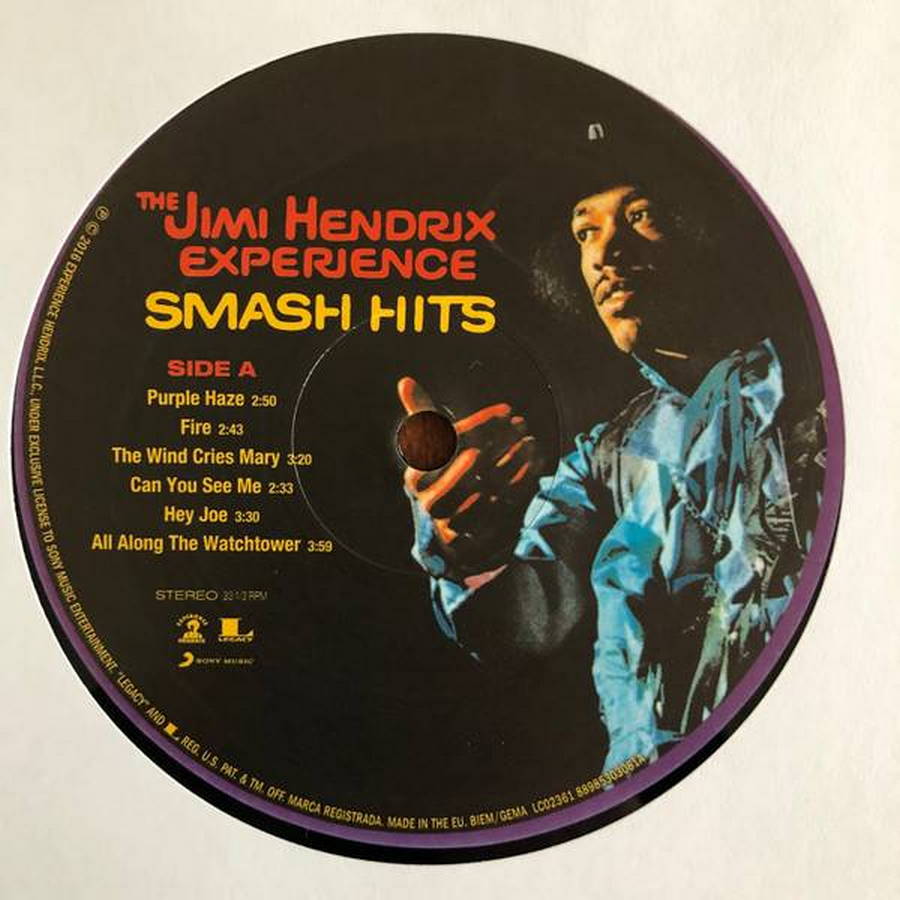 The Jimi Hendrix Experience – Smash Hits - Купить виниловую пластинку
