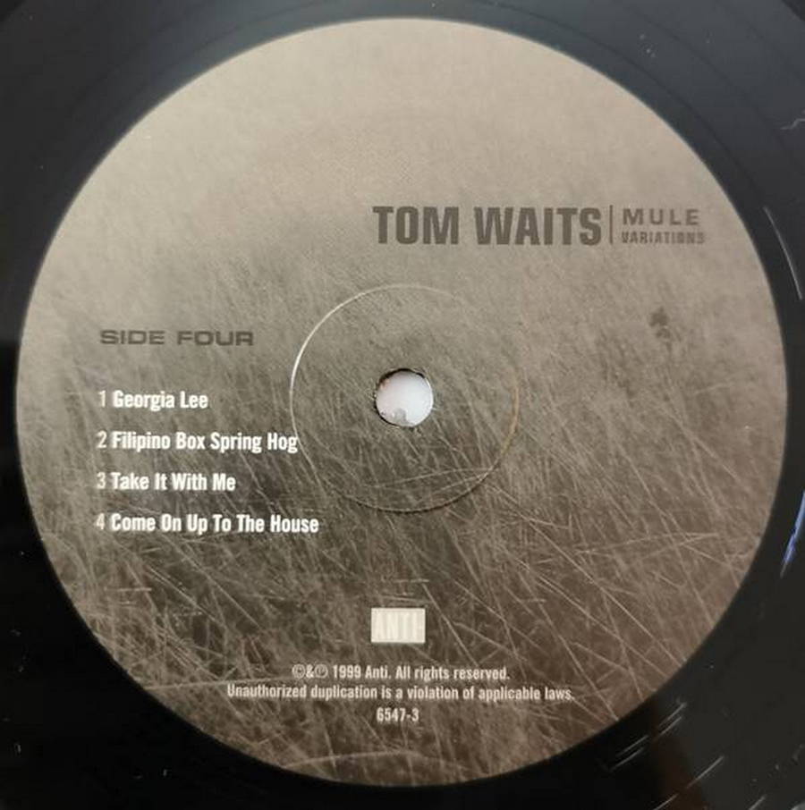 Tom Waits – Mule Variations (2LP) - Купить виниловую пластинку