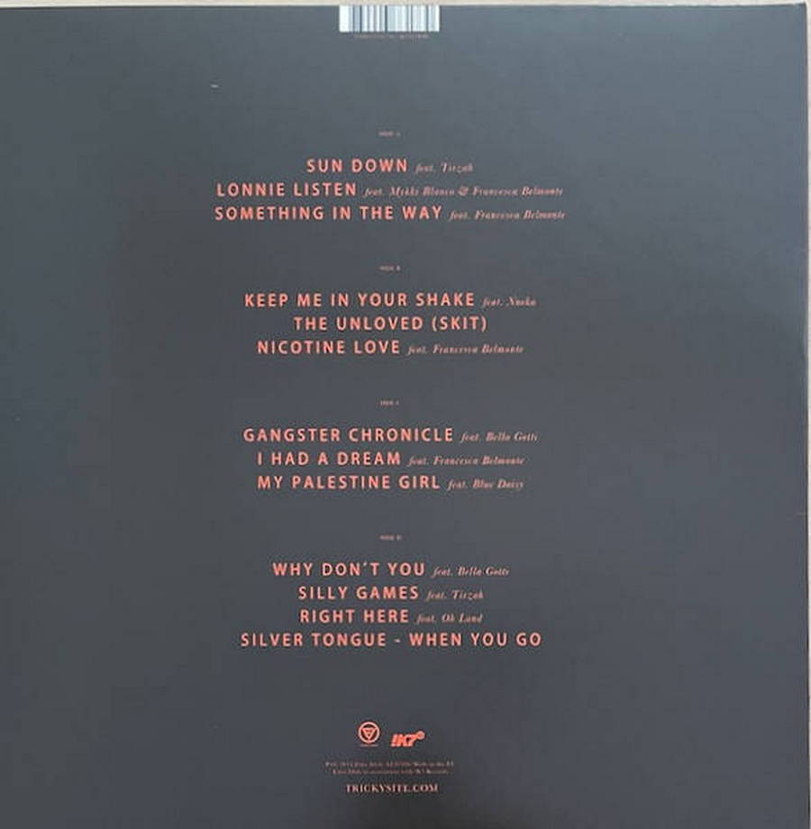 Tricky – Adrian Thaws (2LP orange) - Купить виниловую пластинку